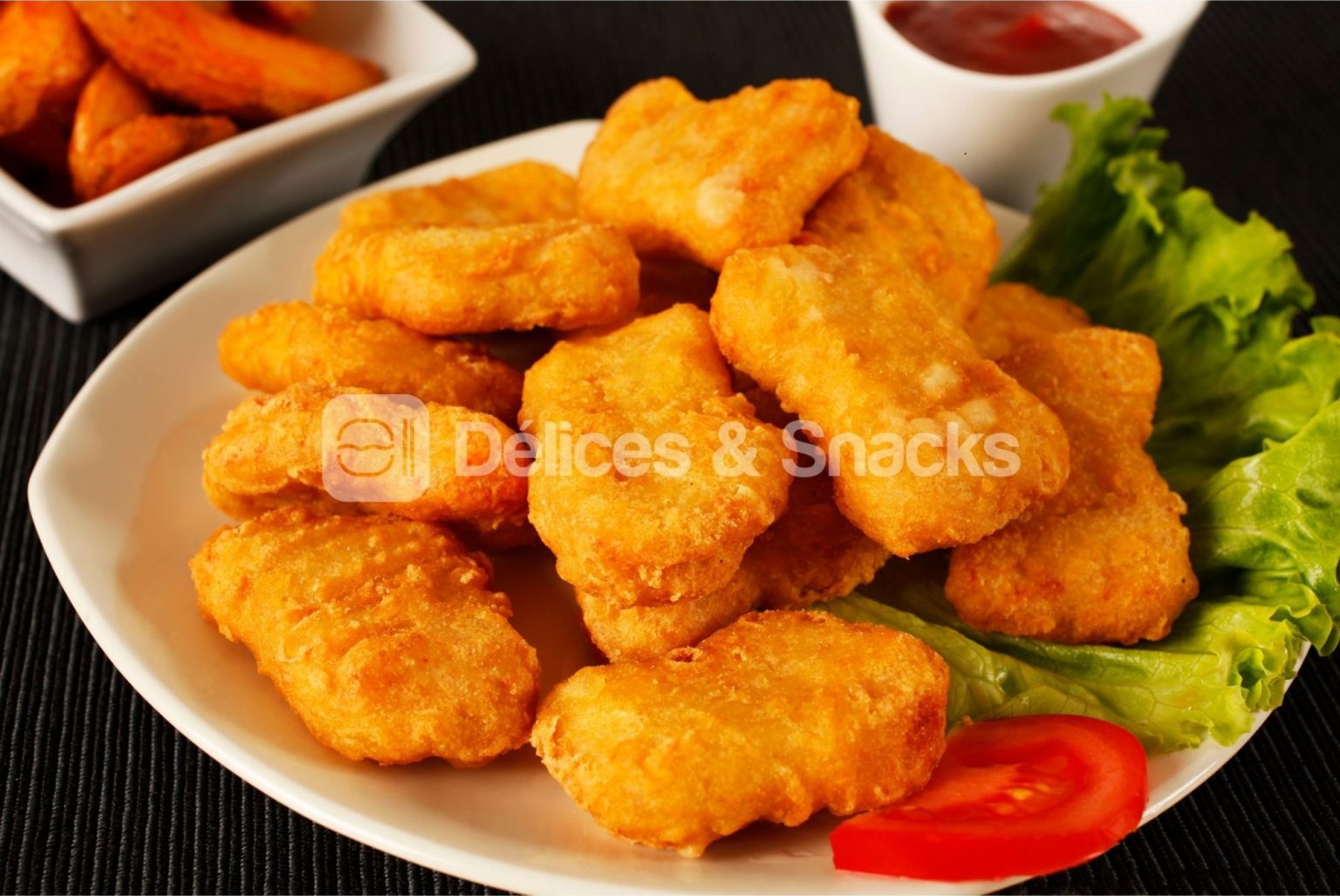 Cooked battered chicken nuggets premium - Volatys