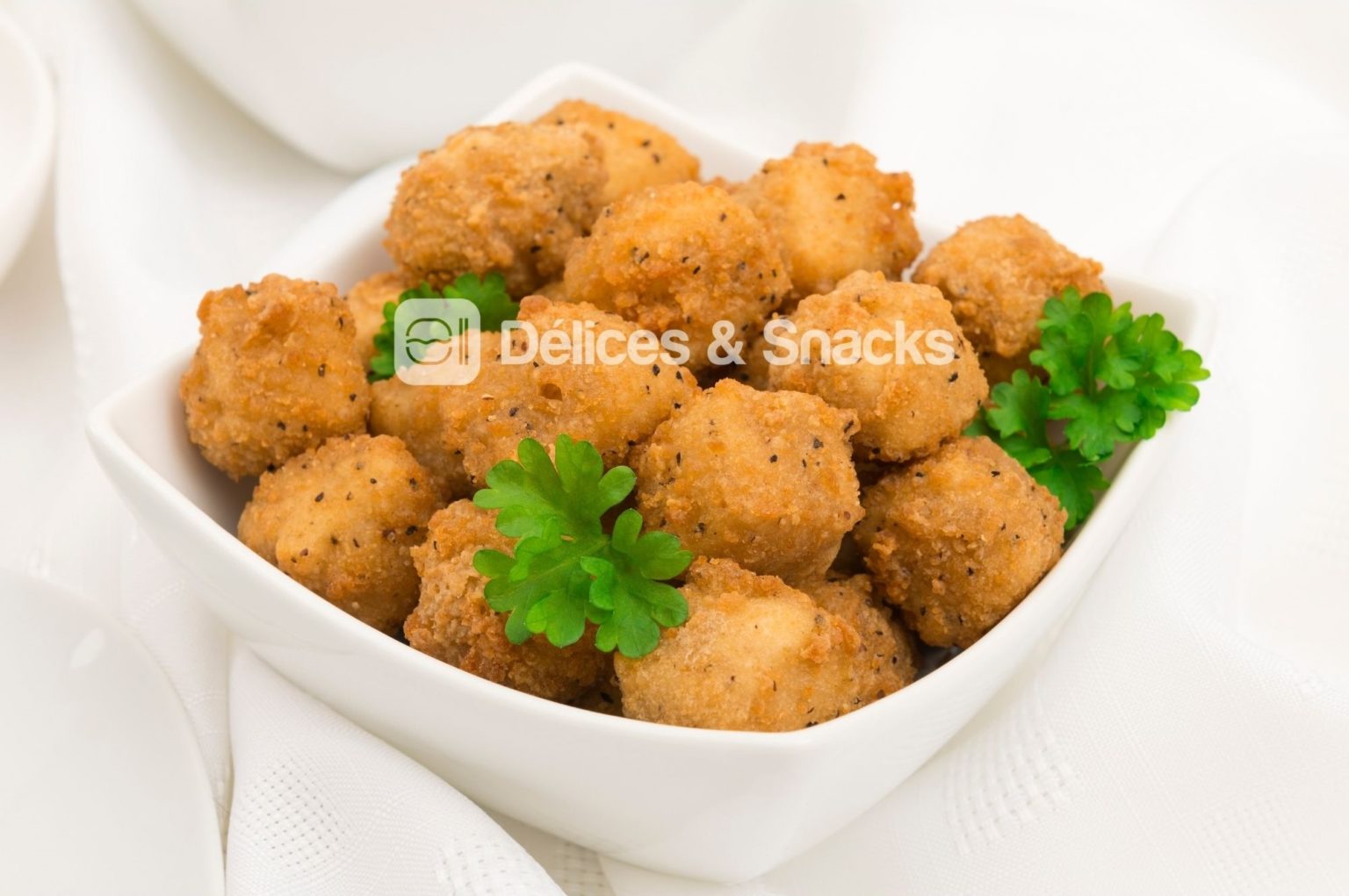 Cooked breaded spicy chicken pops - Volatys
